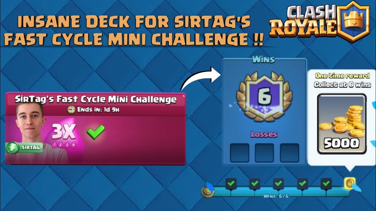 GET ALL SIX WINS IN SIR TAG'S FAST CYCLE MINI CHALLENGE WITH THIS ...