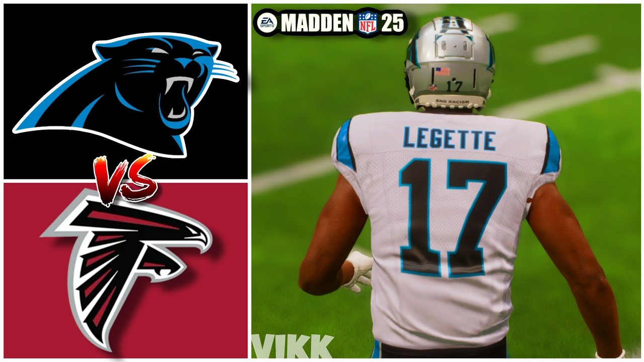 Panthers vs Falcons Week 18 Simulation (Madden 25 Rosters) - YouTube