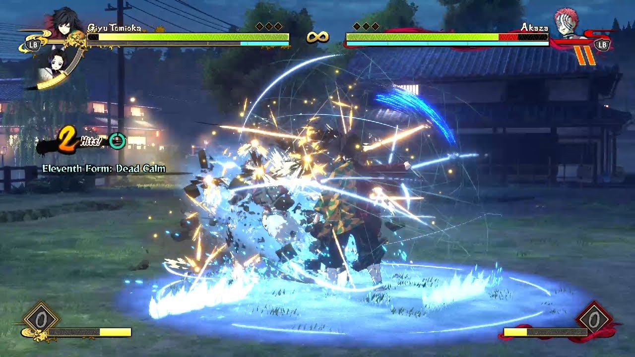 GIYU TOMIOKA & SHINOBU vs AKAZA (Very Hard) Demon Slayer: Kimetsu no ...