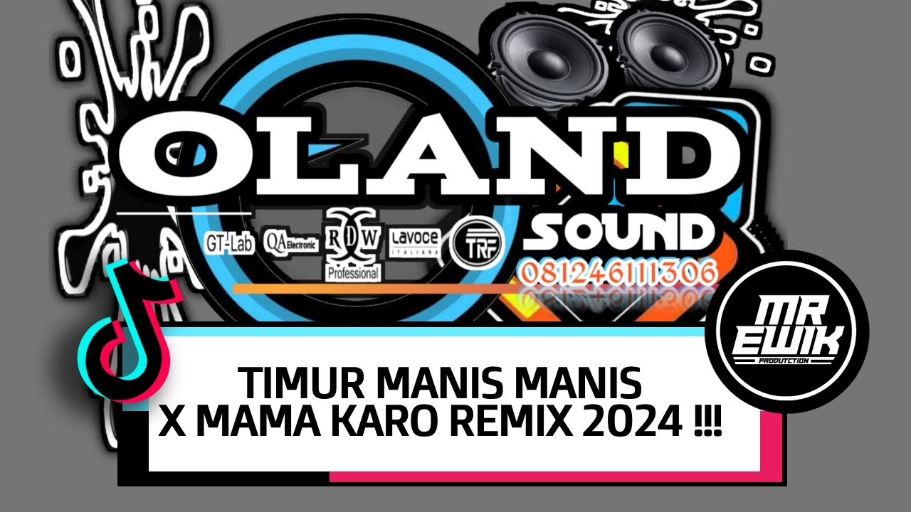 DJ TIMUR MANIS MANIS X MAMA KARO - [ MR EWIK X ONALD SOUND ] - YouTube