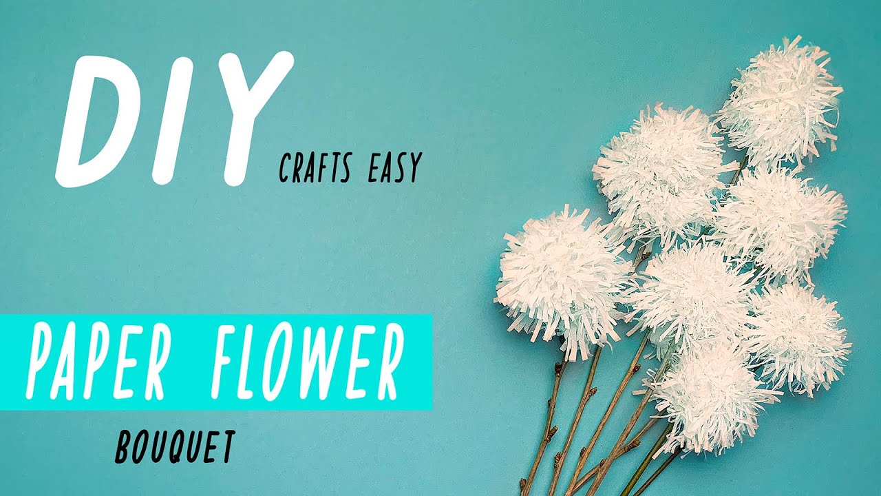 Toilet Paper Flower Arrangement DIY Paper Flower Bouquet Origami Flowers How To YouTube toilet-paper-flower-arrangement-diy-paper-flower-bouquet-origami-flowers-how-to-youtube