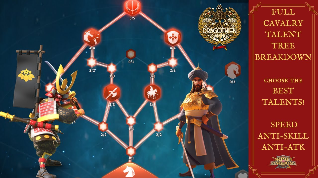 Cavalry Talent Tree Guide - Best Talents To Take! - Rise of Kingdoms ...