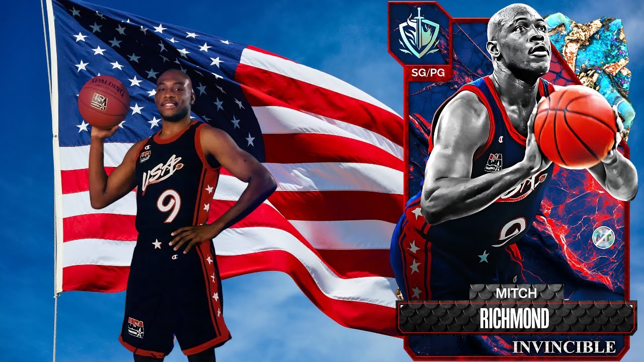 Invincible Mitch Richmond | Card Breakdown & Review | NBA 2K24 MyTeam ...