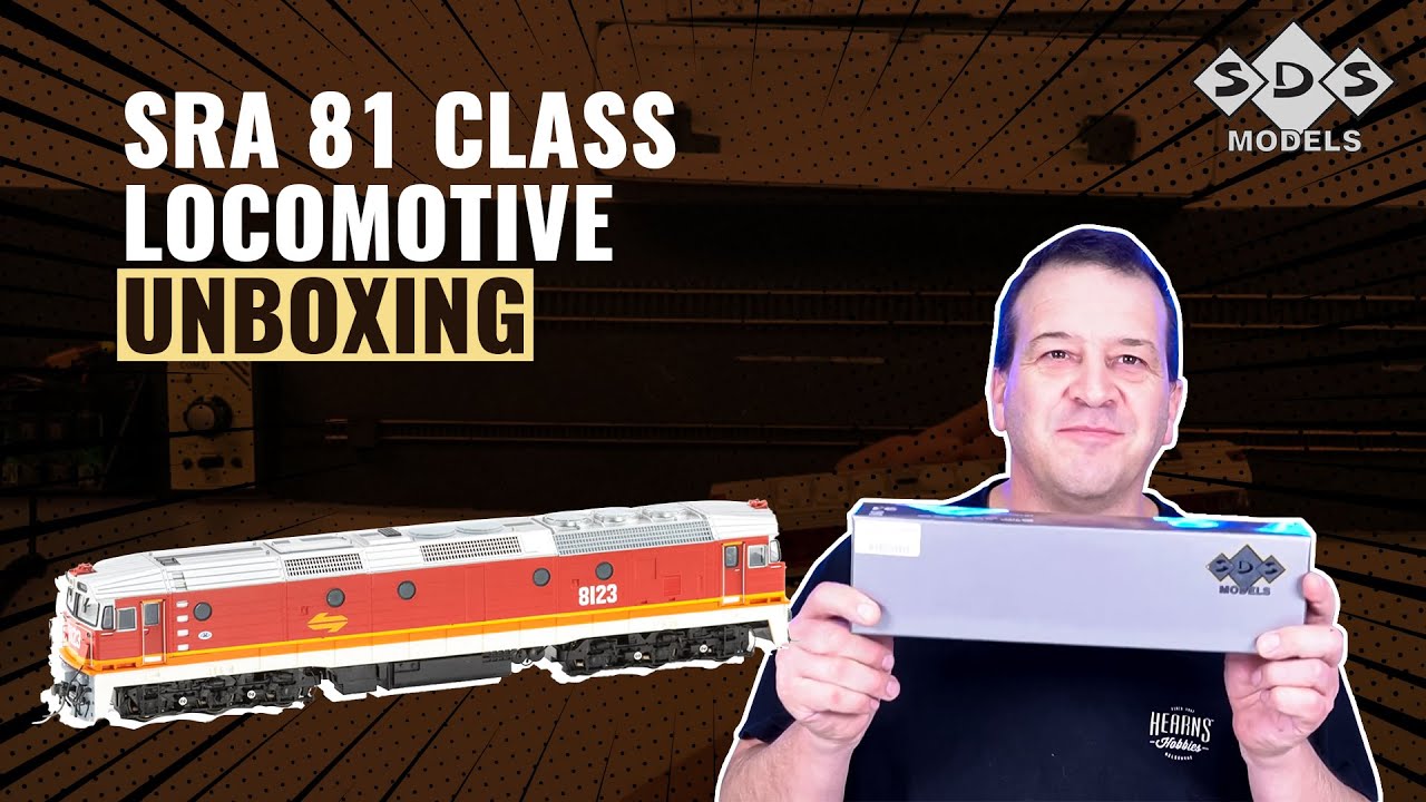 SDS MODELS | SRA 81 Class Locomotive Unboxing | #askhearns - YouTube