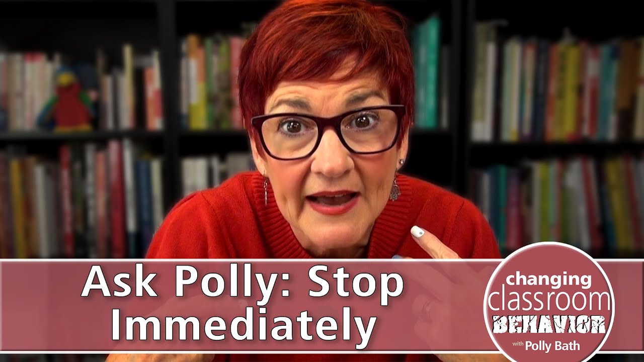 Ask Polly Bath: Telling a Kid to Stop Immediately - YouTube
