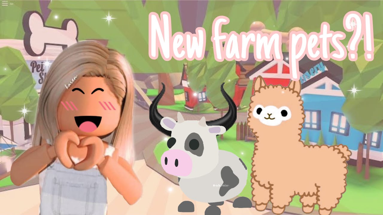 New farm update// Adopt me - YouTube