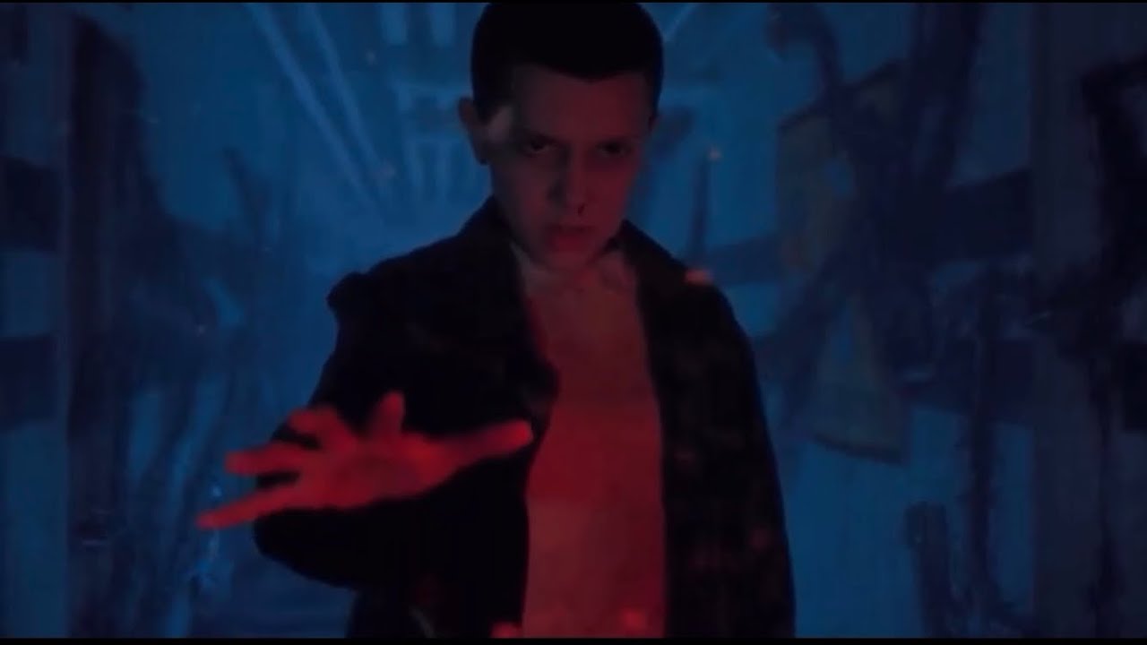 Eleven in the Upside Down Scene | Stranger Things 2 - YouTube