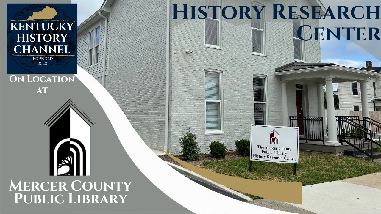 The History Research Center Mercer County Public Library - YouTube