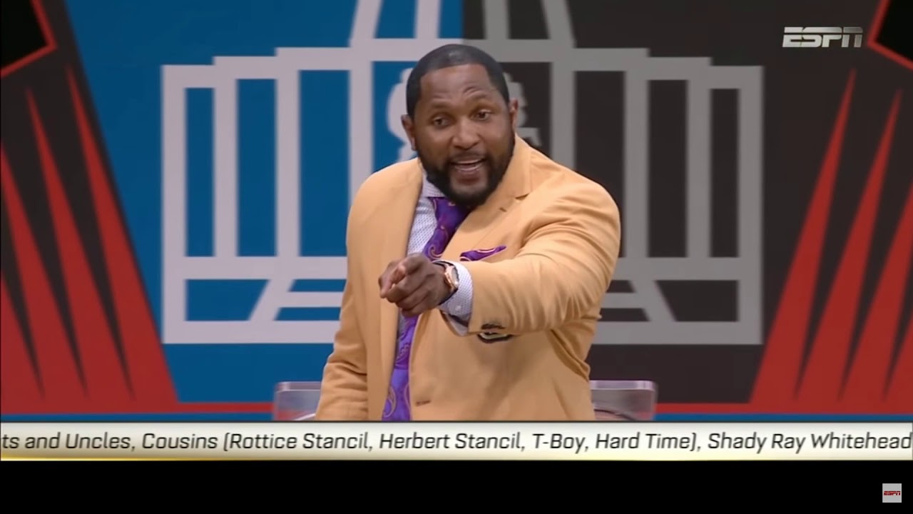 ray lewis hall of fame speech but its actually good - YouTube