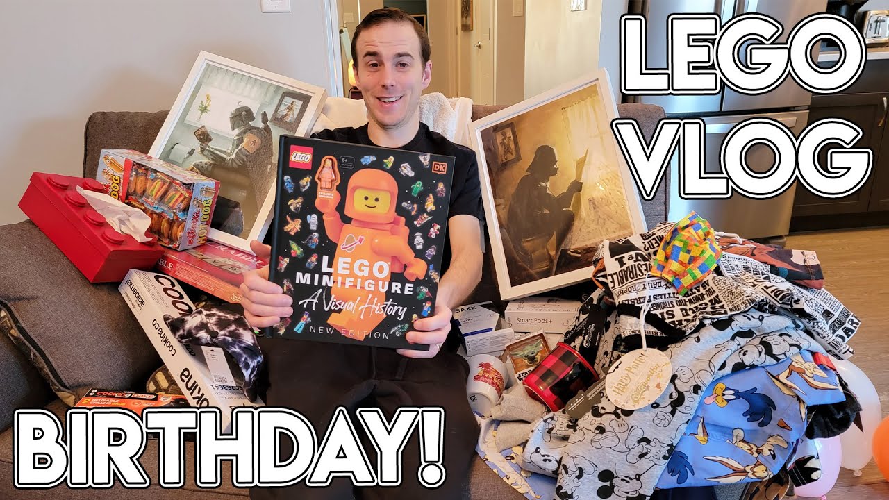 Bricksie's LEGO Birthday VLOG! - YouTube