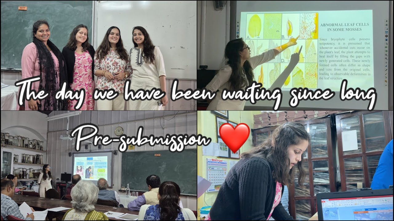 Pre-submission day🎉 The day we have been waiting for🫶 - YouTube