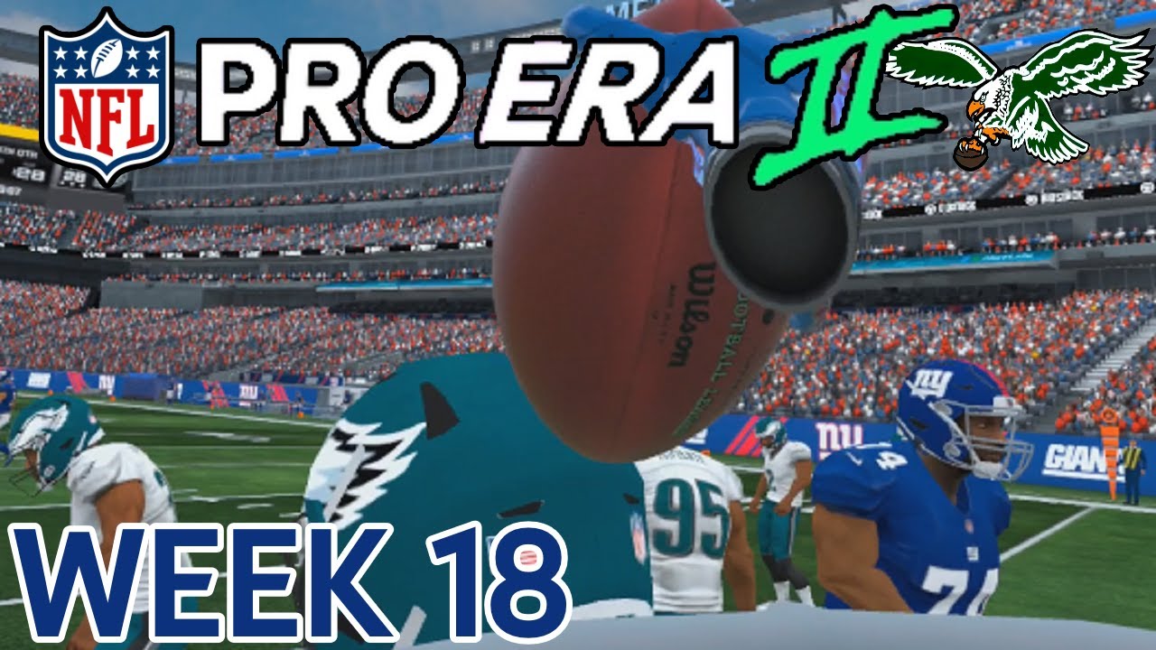 NFL Pro Era 2 VR - Week 18 NY GIANTS All-Pro Season - YouTube