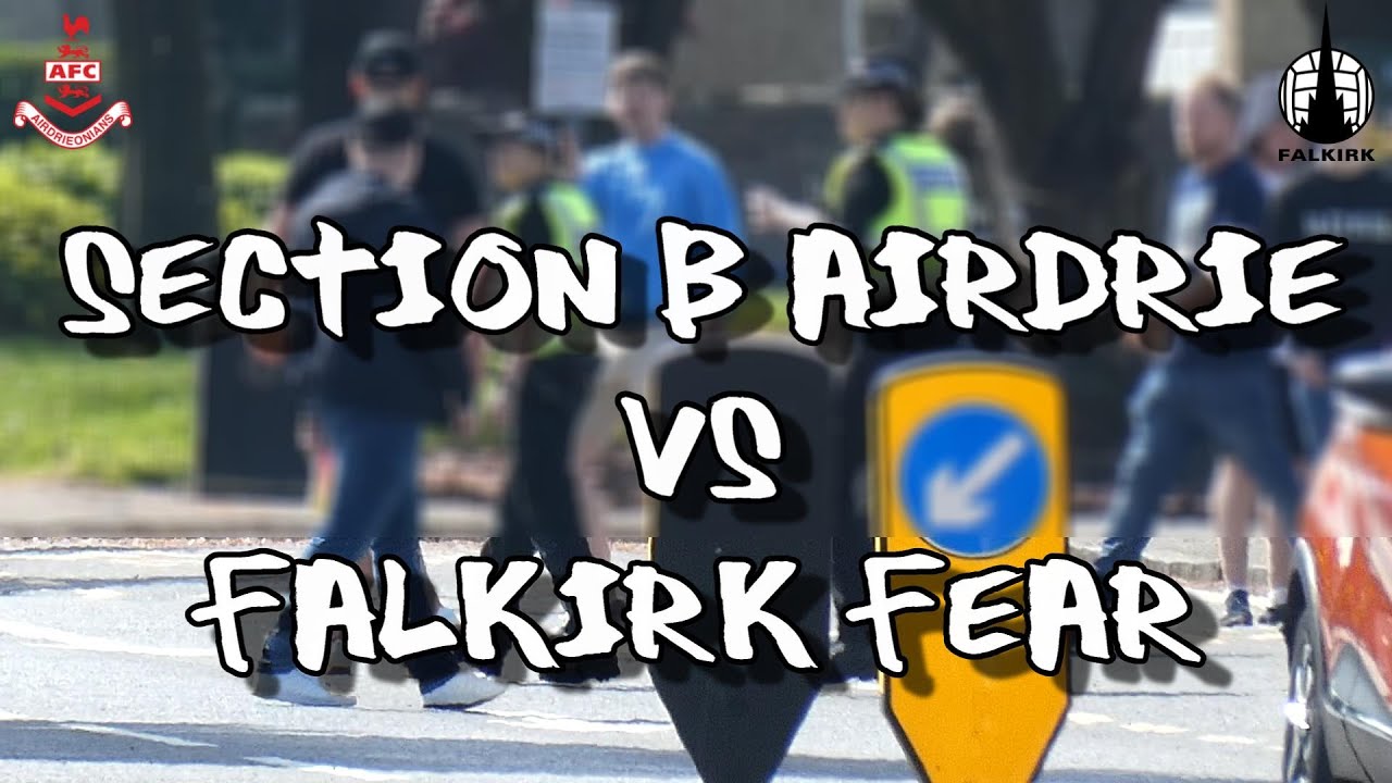 Section B Airdrie v Falkirk Fear - Falkirk 0 - Airdrieonians 1 - 13th ...