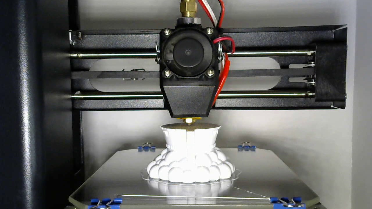Timelapse MPSM Astroprint calibration rocket v2 Using Octolapse - YouTube