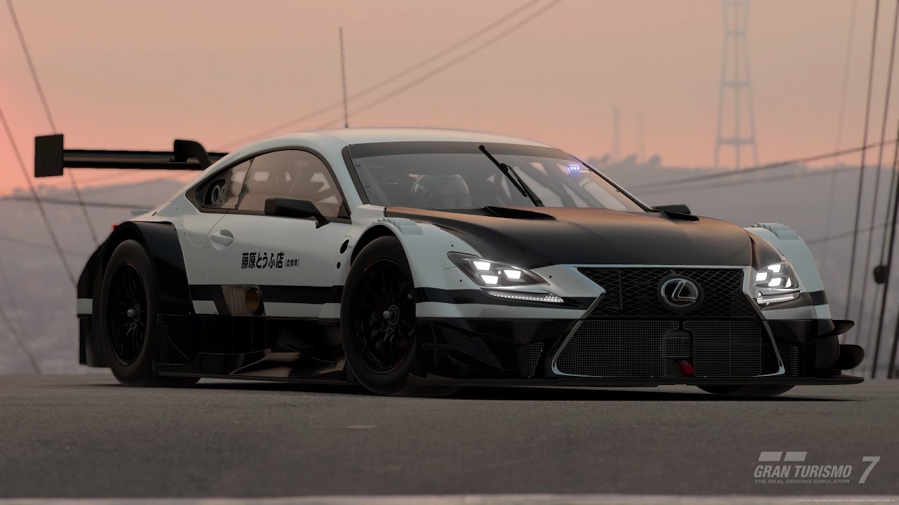 Gran Turismo 7 LEXUS RC-F GT500 TOKYO EXPRESSWAY - YouTube