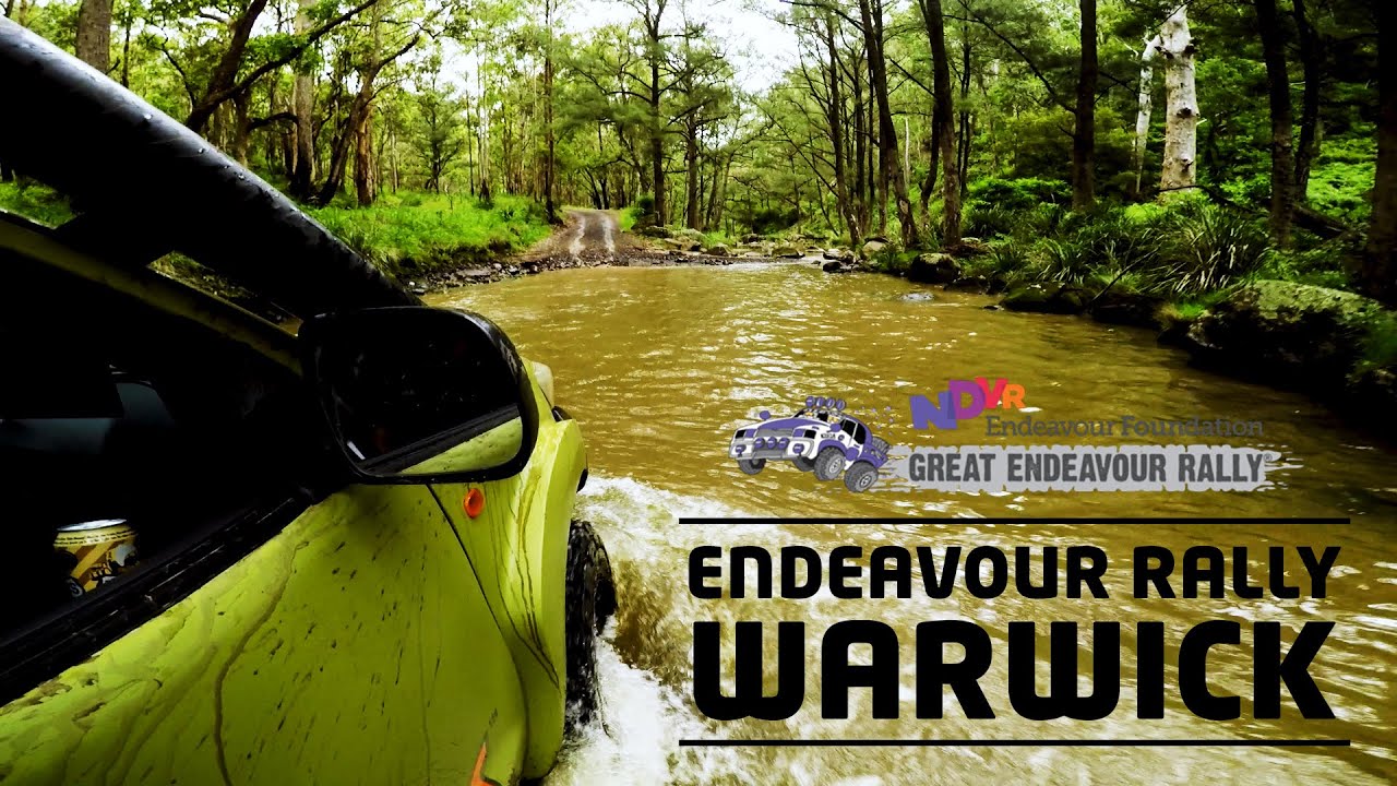 Endeavour Rally in Warwick - one day event - YouTube