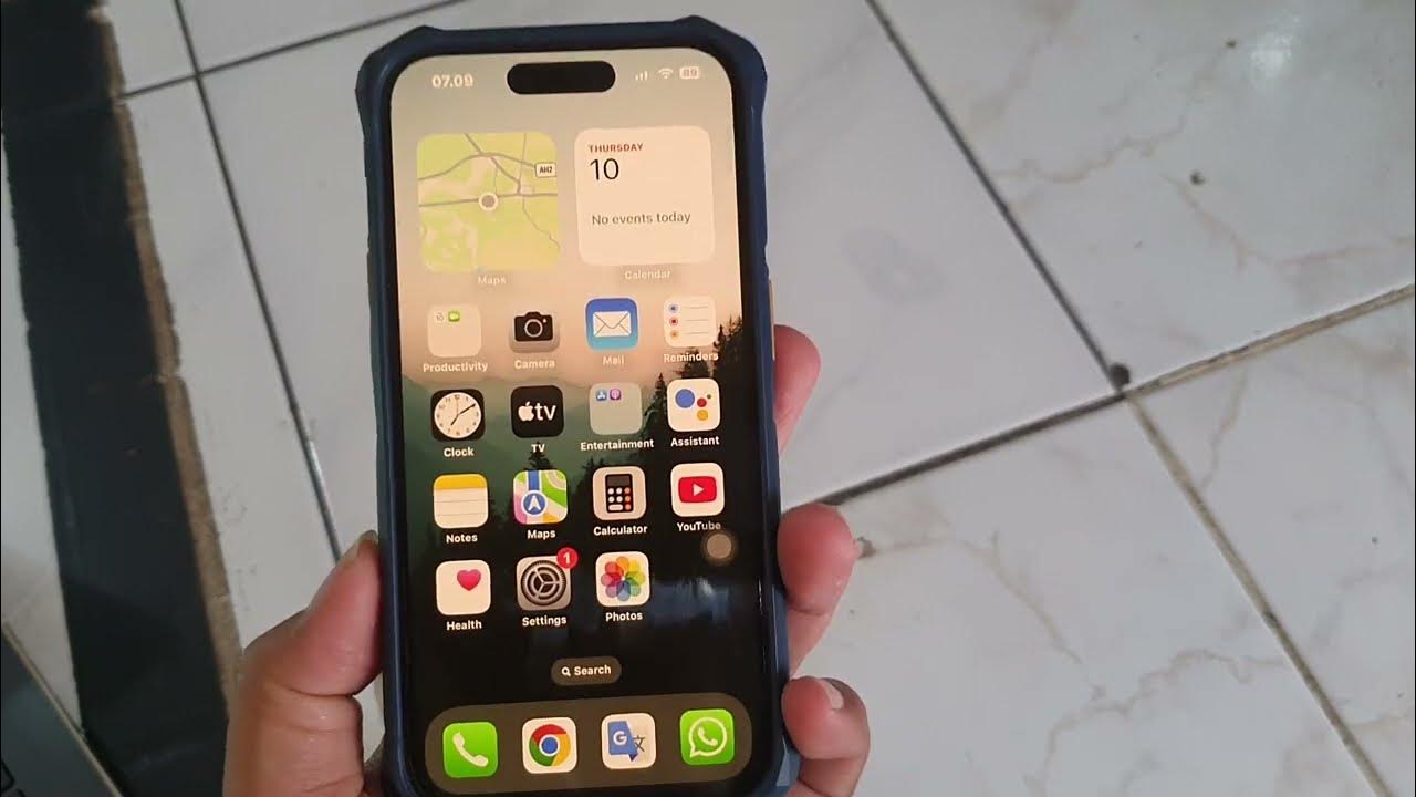 iPhone 14 pro : How to Adjust Pointer Control Size - YouTube