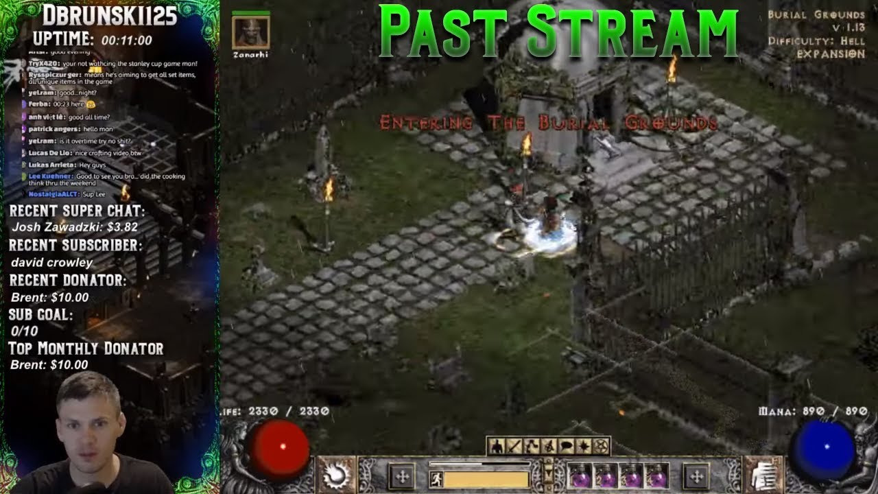 Diablo 2 - 400 MF FIRE Sorc 06/07/2018 - YouTube