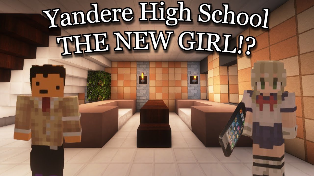 Yandere High School - THE NEW GIRL?! (Minecraft Roleplay) #38 - YouTube