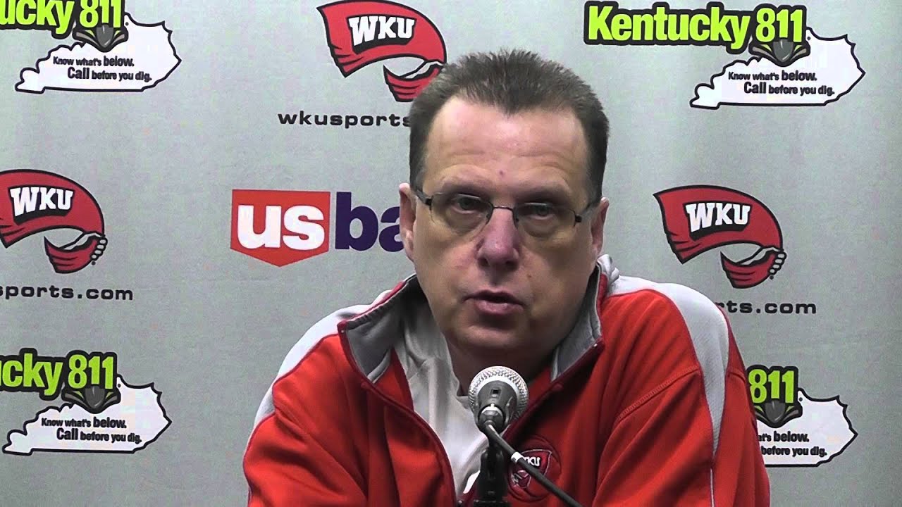 #WKU Coach Ray Harper Press Conference 2-6-14 - YouTube