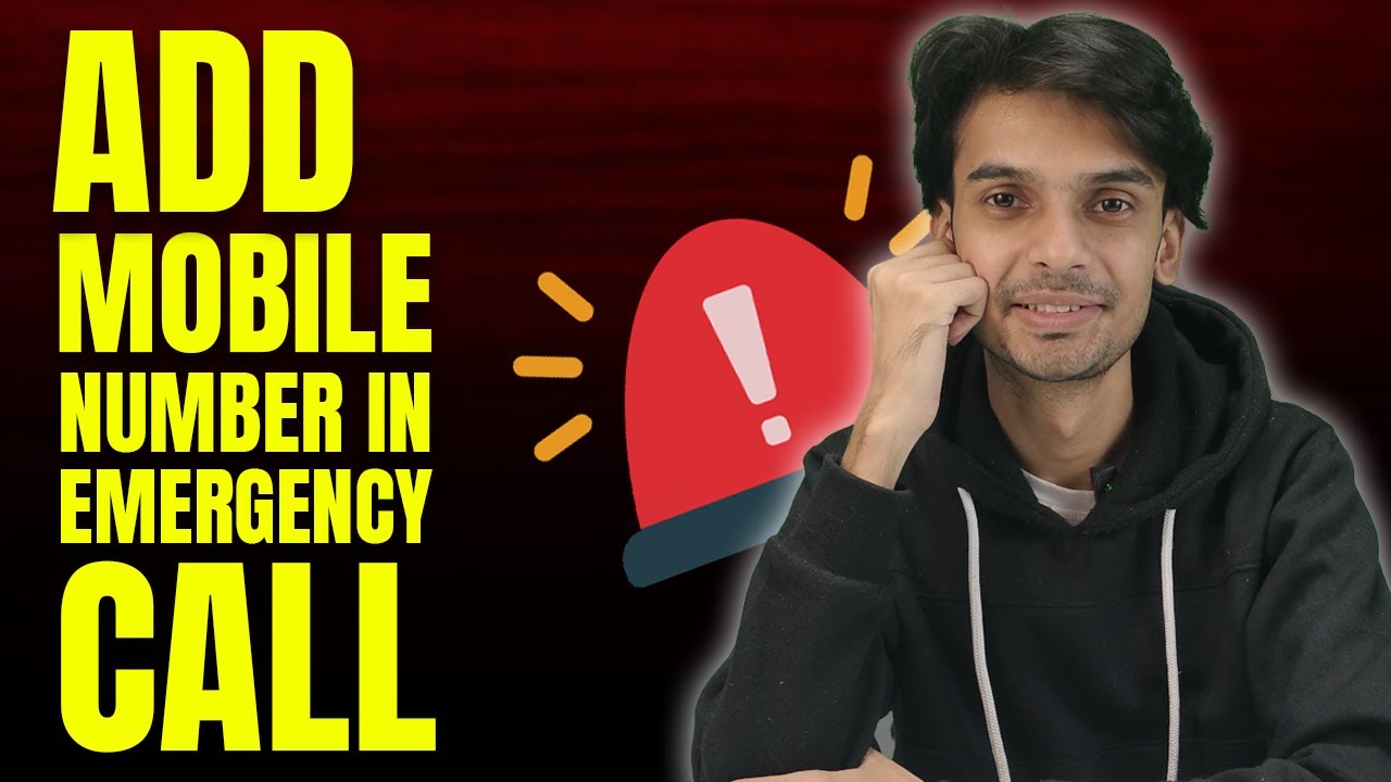 How to Add Mobile Number in Emergency Call #getassist - YouTube