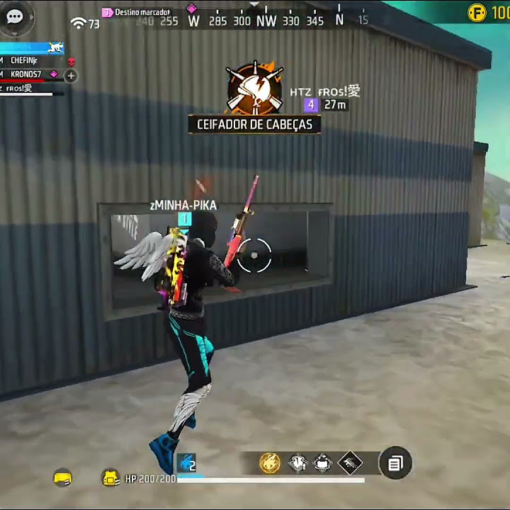 Olha o nome dessa lenda kkk #freefire #freefirebrasil - YouTube