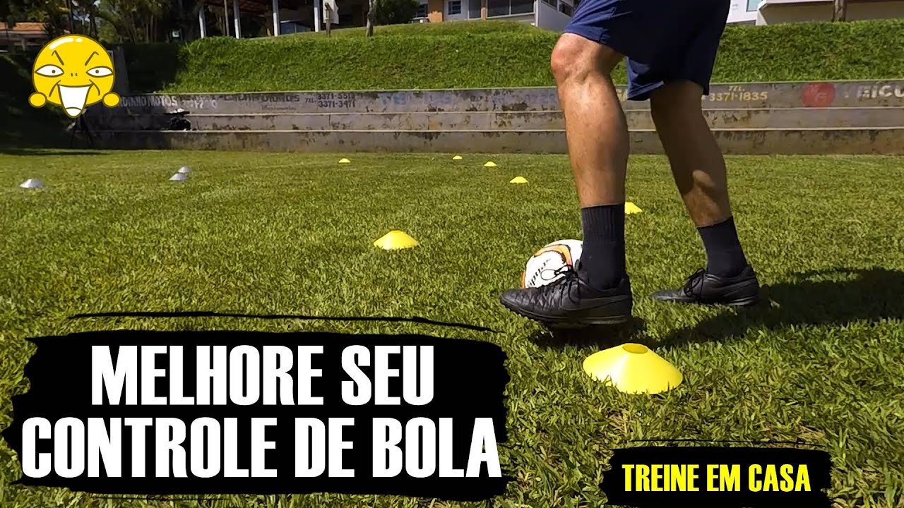 Melhore Seu Controle De Bola Treine Em Casa Youtube