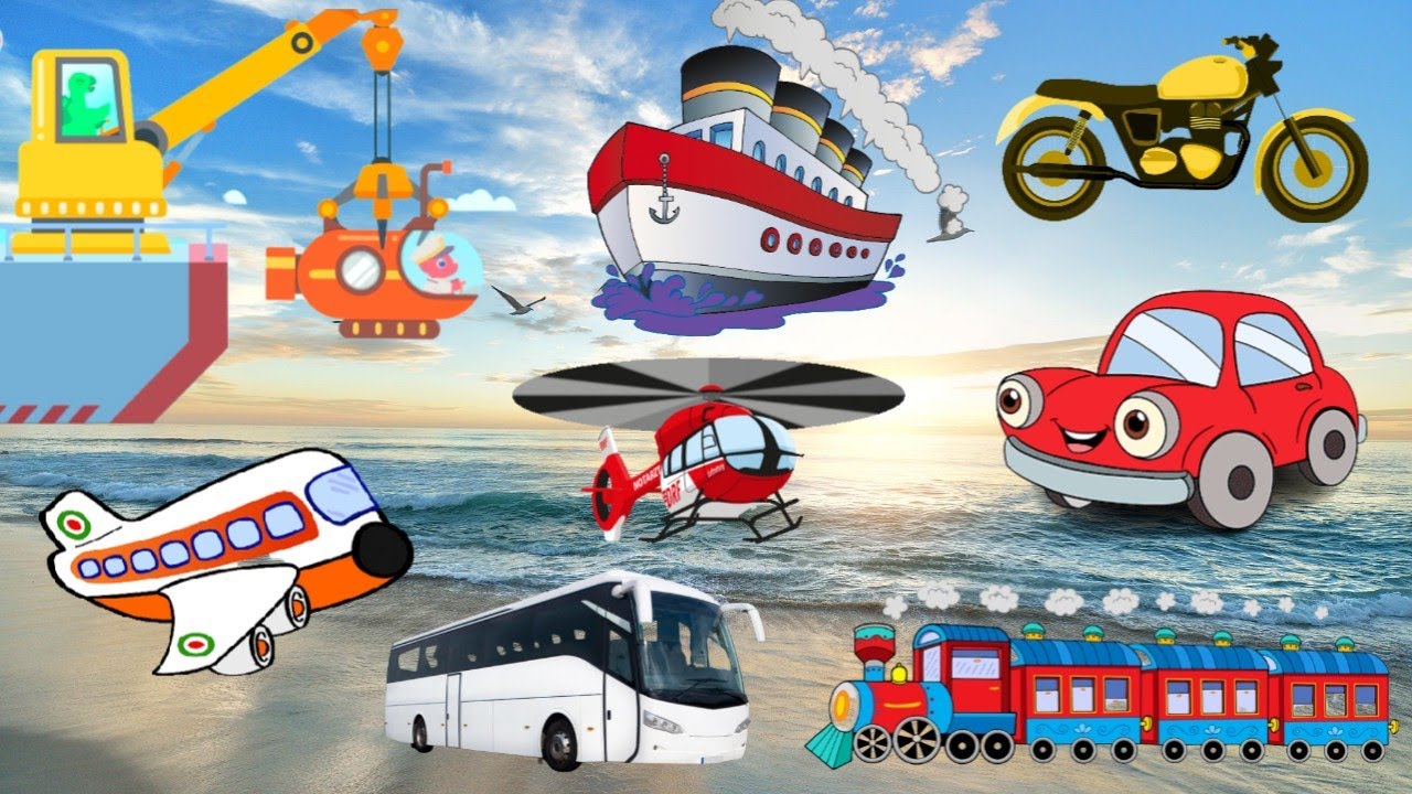 BELAJAR MENGENAL JENIS JENIS TRANSPORTASI DARAT LAUT DAN UDARA ...