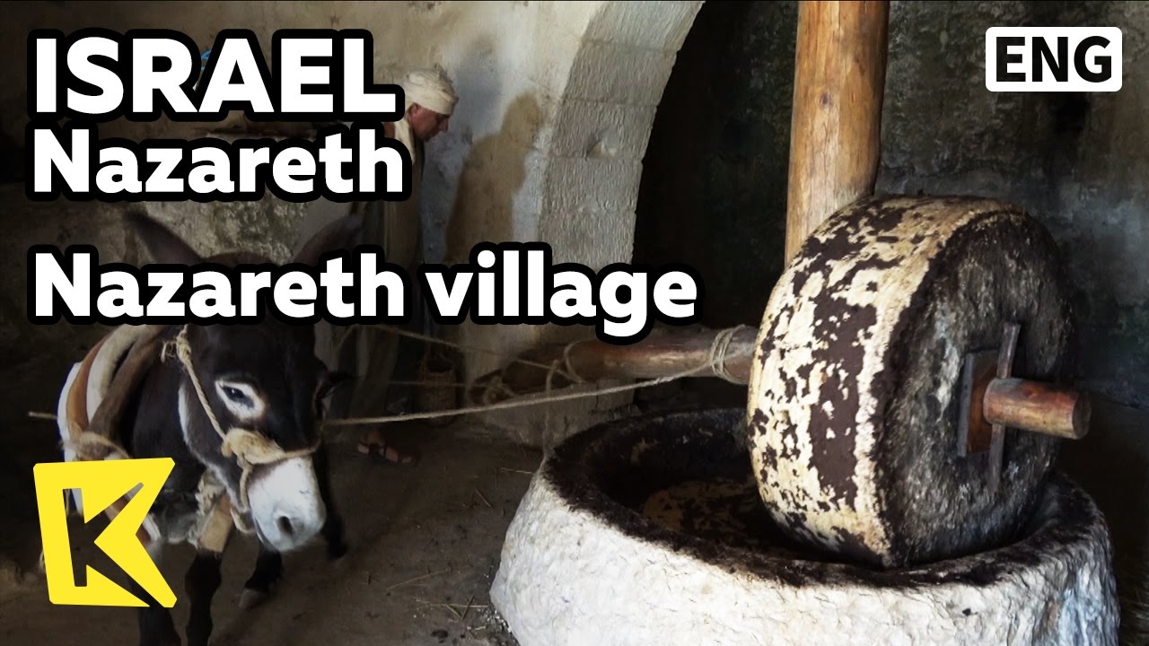 【K】Israel Travel-Nazareth[이스라엘 여행-나사렛]나사렛 민속 마을/Nazareth village/Donkey ...