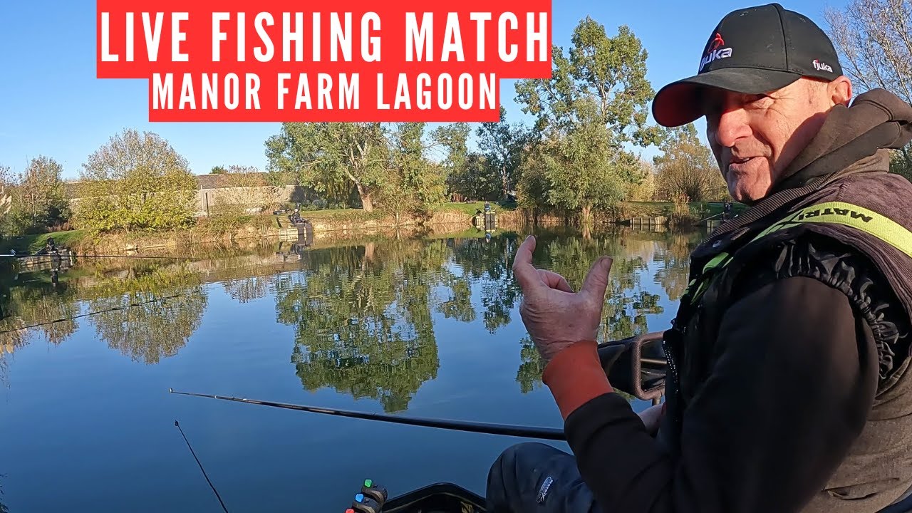 Live Fishing Match Manor Farm Swilland IP6 9LB, #matchfishinguk - YouTube
