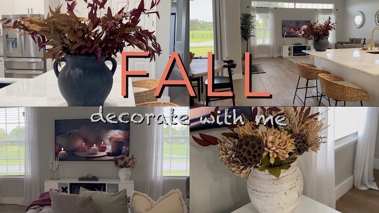 FALL HAUL || FALL DECORATE WITH ME || HOME UPDATE - YouTube