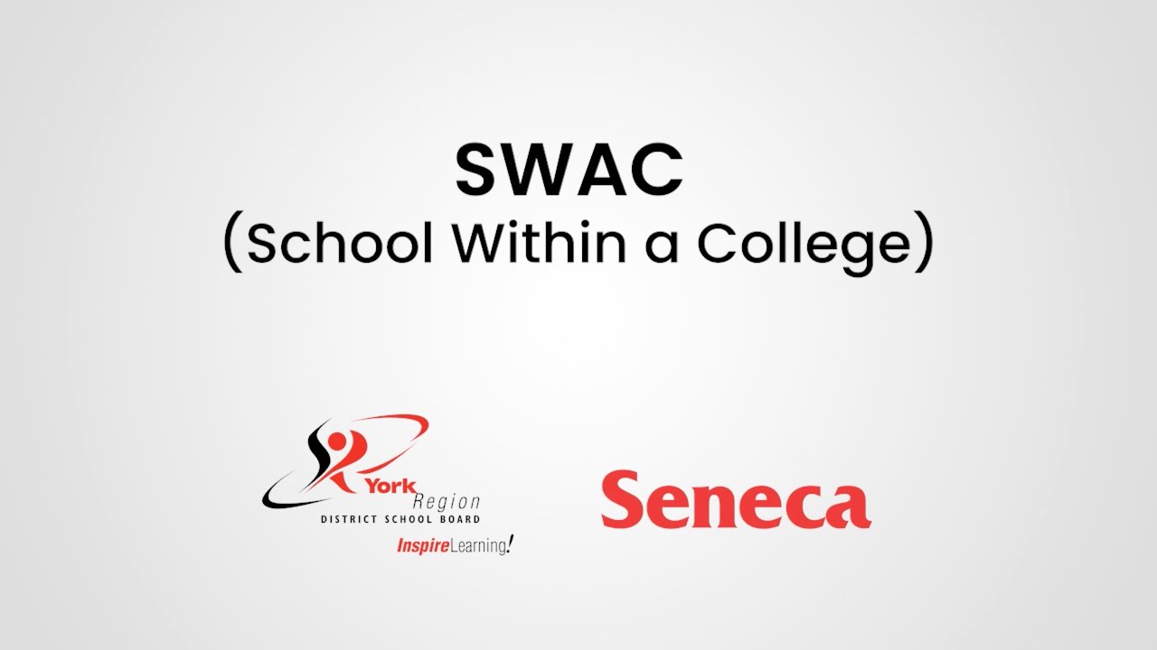 School Within a College (SWAC) - YouTube