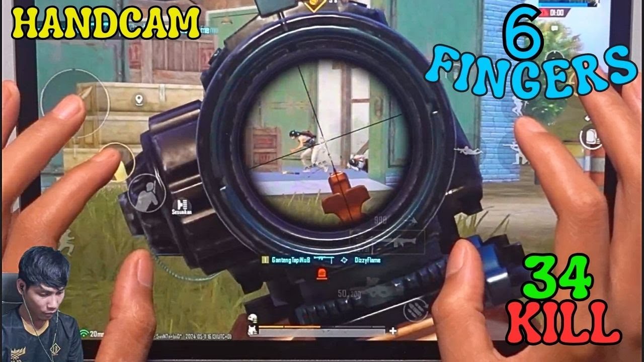 MOMENT SPRAY MUSUH DI ATAS KARPET TERBANG PAKE MG3 6X SCOPE‼️ 6 FINGER ...