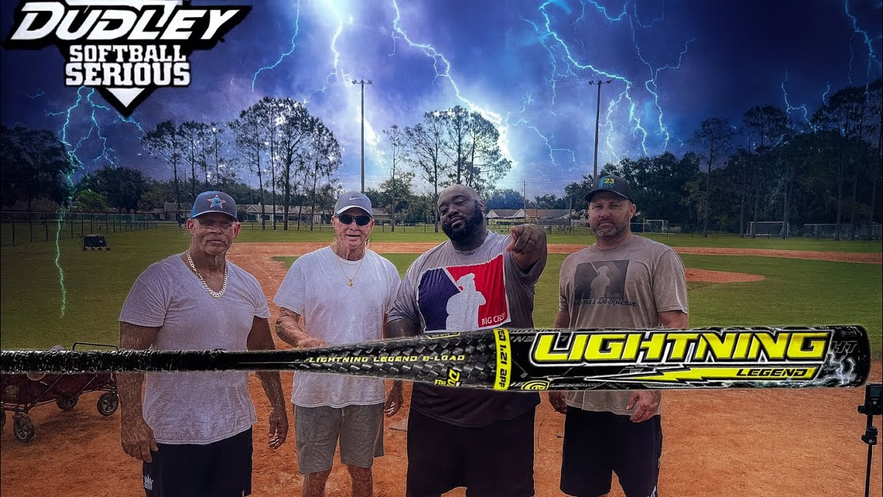 DUDLEY RETRO LIGHTNING SENIOR SOFTBALL BAT - YouTube