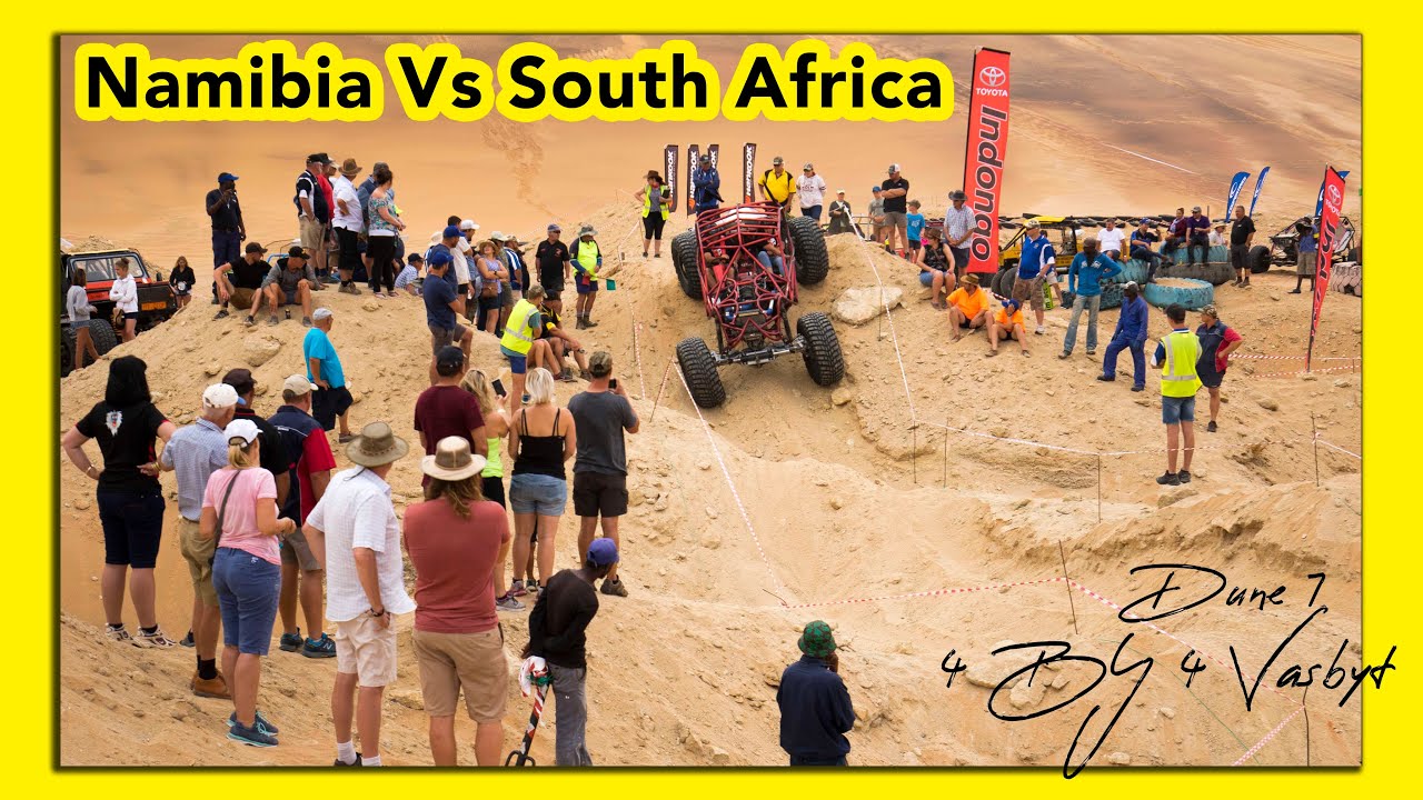 Vasbyt Walvis Bay Namibia Vs South Africa @Dune 7(10)Obstacle 1 - YouTube