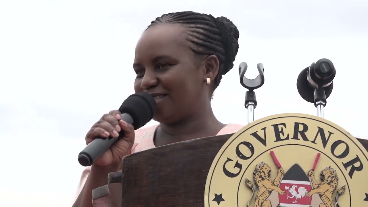 MAKUENI DEPUTY GOVERNOR H.E LUCY MULILI DURING HER SWEARING-IN CEREMONY ...