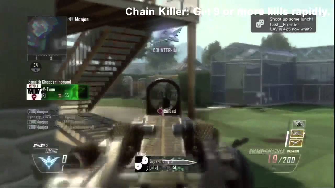 Bo2 Kill chain, Ultra kill and mega kill - YouTube