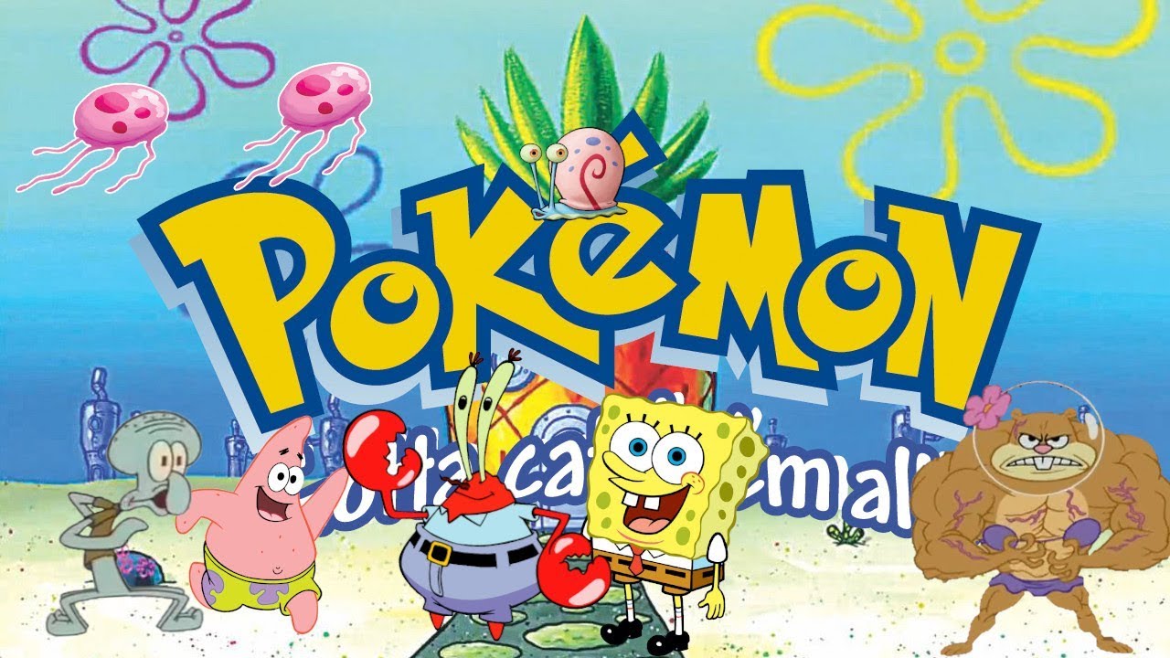 SPONGEBOB VS UBERS - POKEMON THEME TEAM - YouTube