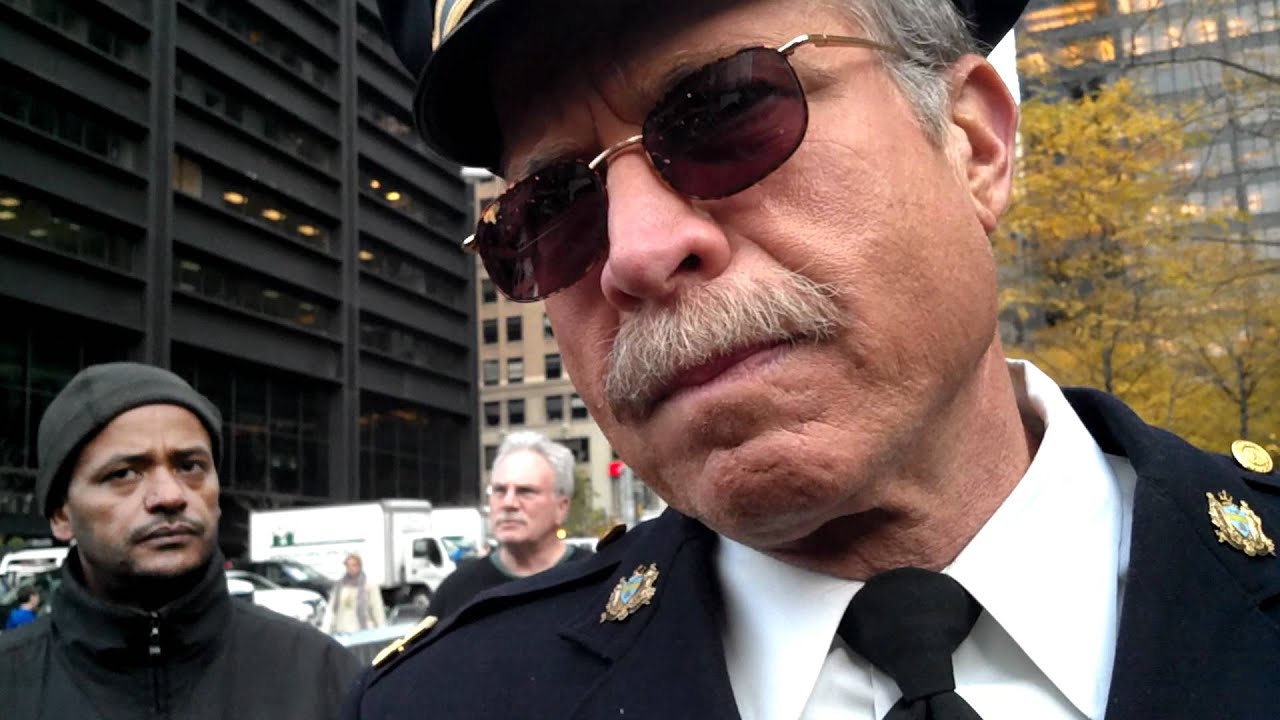 Retired Police Captain Ray Lewis Stands with #occupy wall street - YouTube
