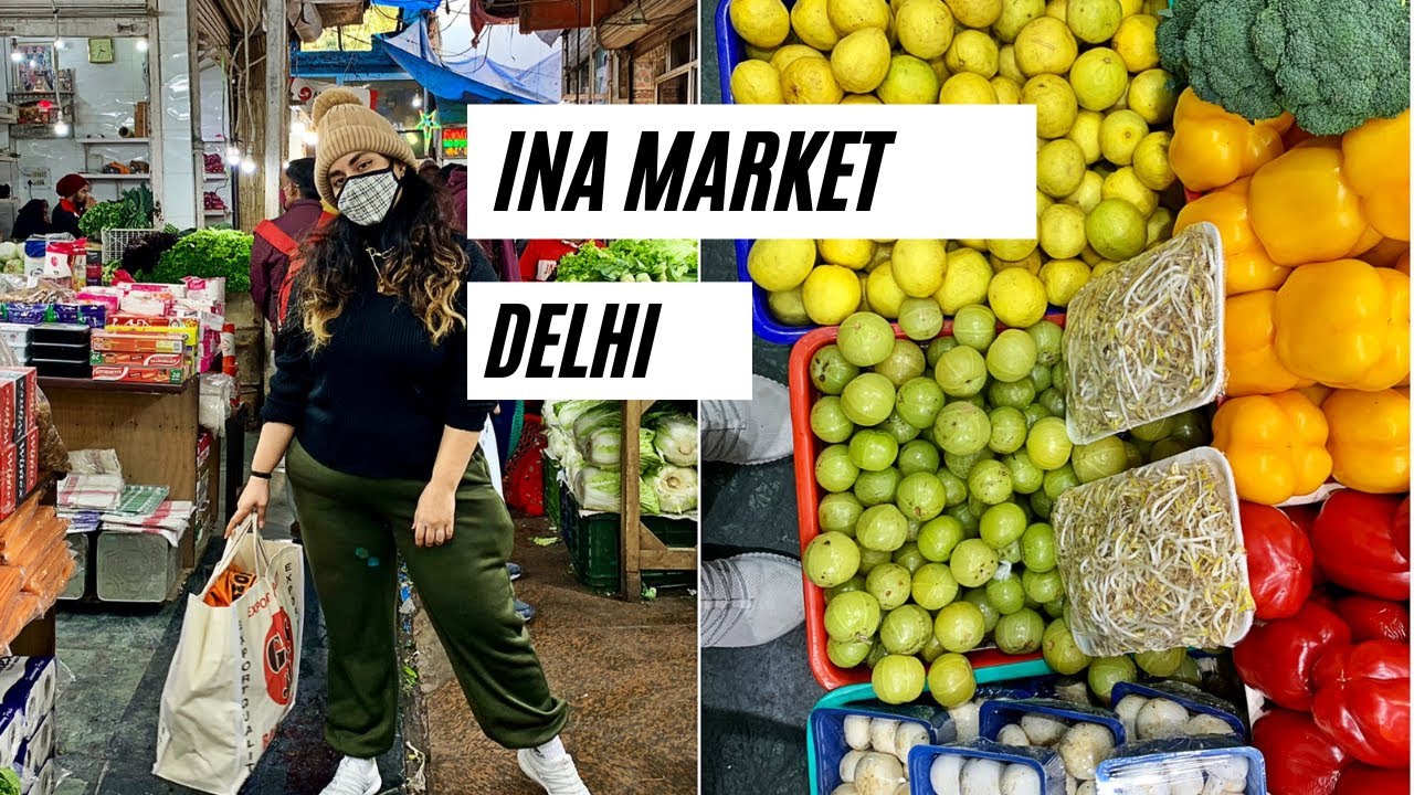 FOLLOW ME AROUND INA MARKET | GROCERY SHOPPING 🥦🌶| DELHI MARKET ...