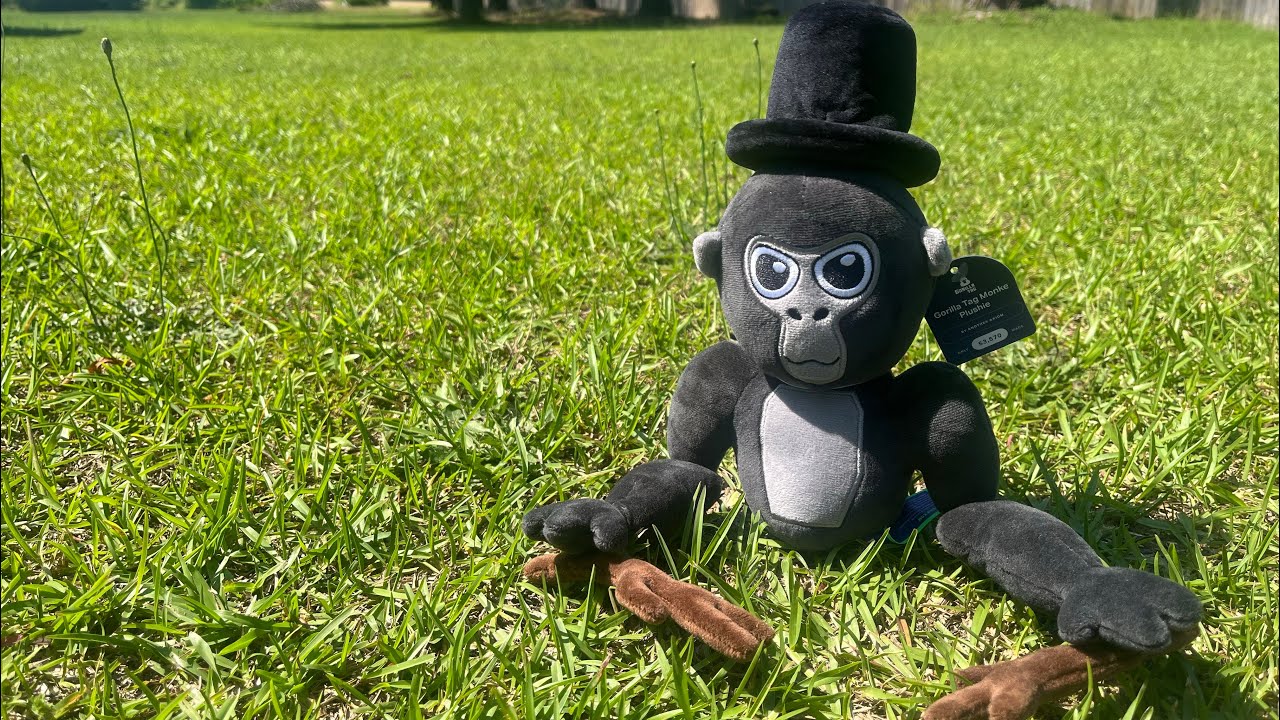Gorilla Tag Plushie (Unboxing) - YouTube