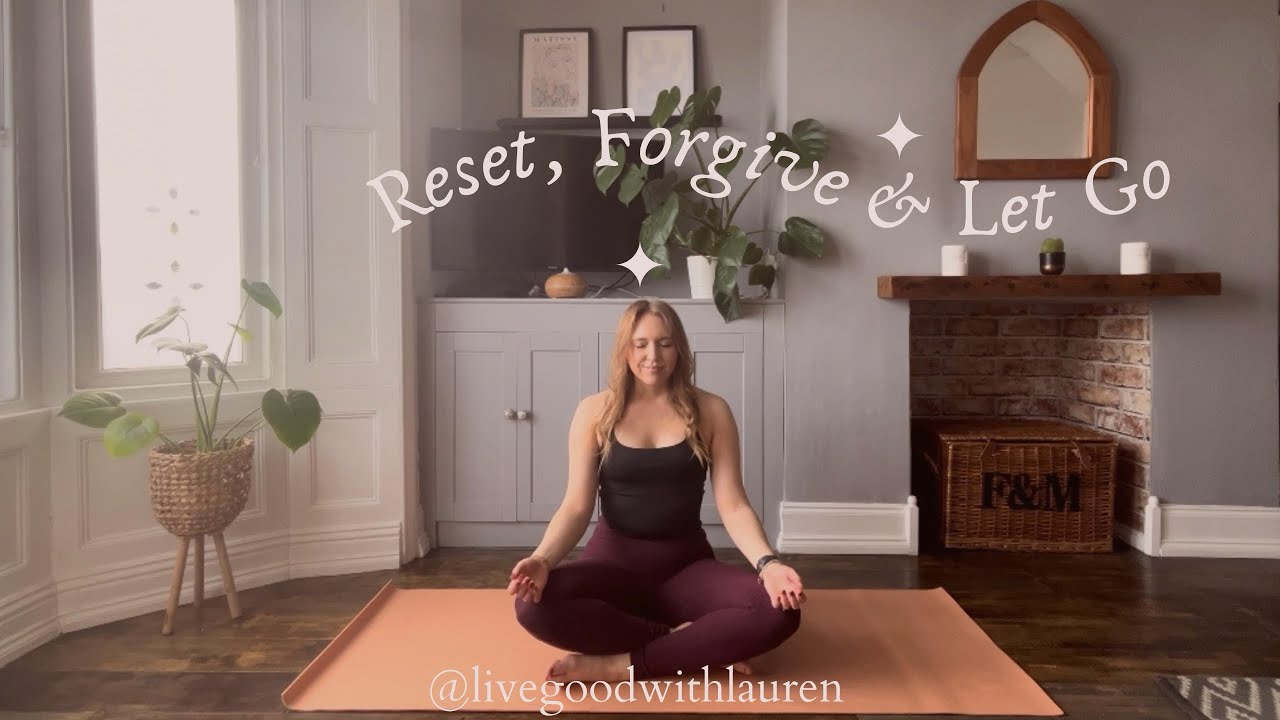 Gentle 15 Minute Yoga Stretch For Forgiveness & Healing - YouTube