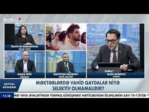 MƏKTƏBLİNİN HİCABLI OLMASINA QARŞI ÇIXDI! UŞAQ ÖZÜ SEÇİM ETMƏLİDİR! QALMQAL YARADACAQ SÖZLƏR!