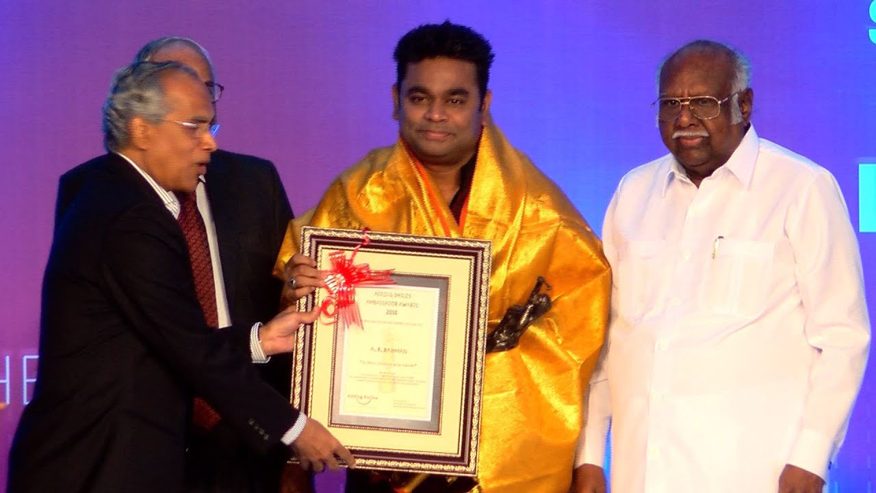 A. R. Rahman Receives Living Legend Award And Delivers an Inspiring ...