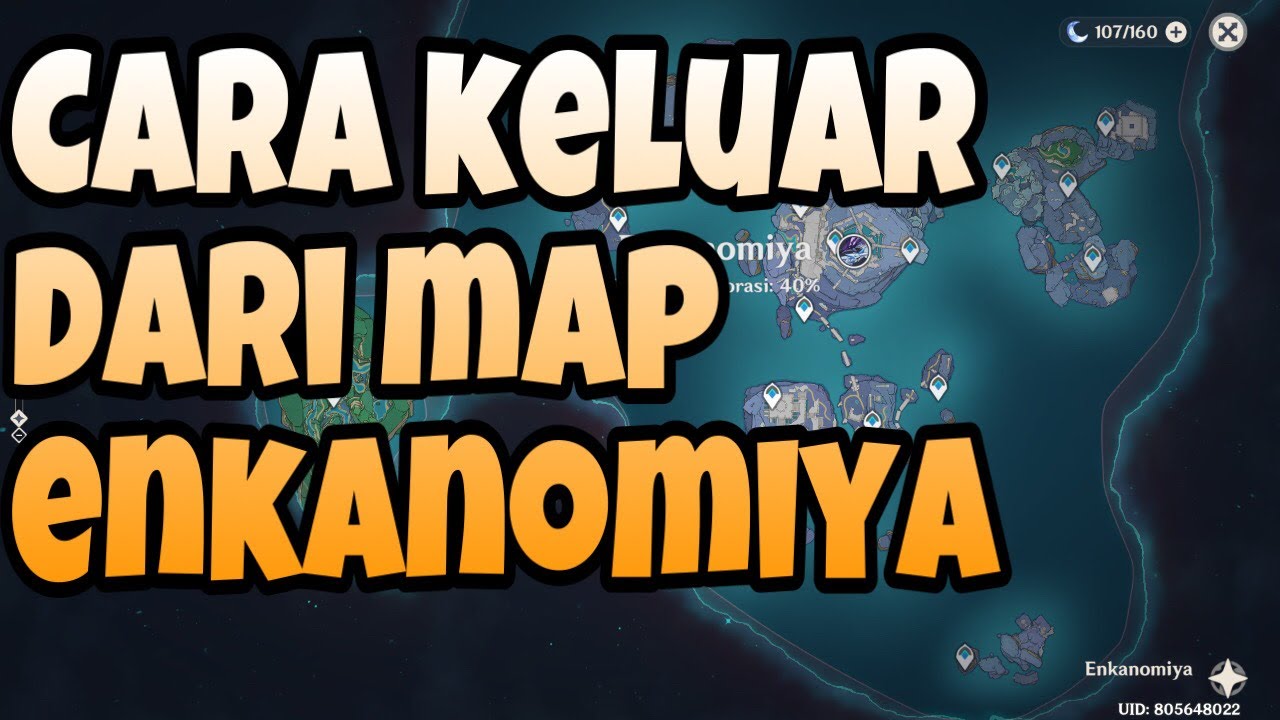 Cara Keluar dari Map Enkanomiya Genshin Impact - YouTube
