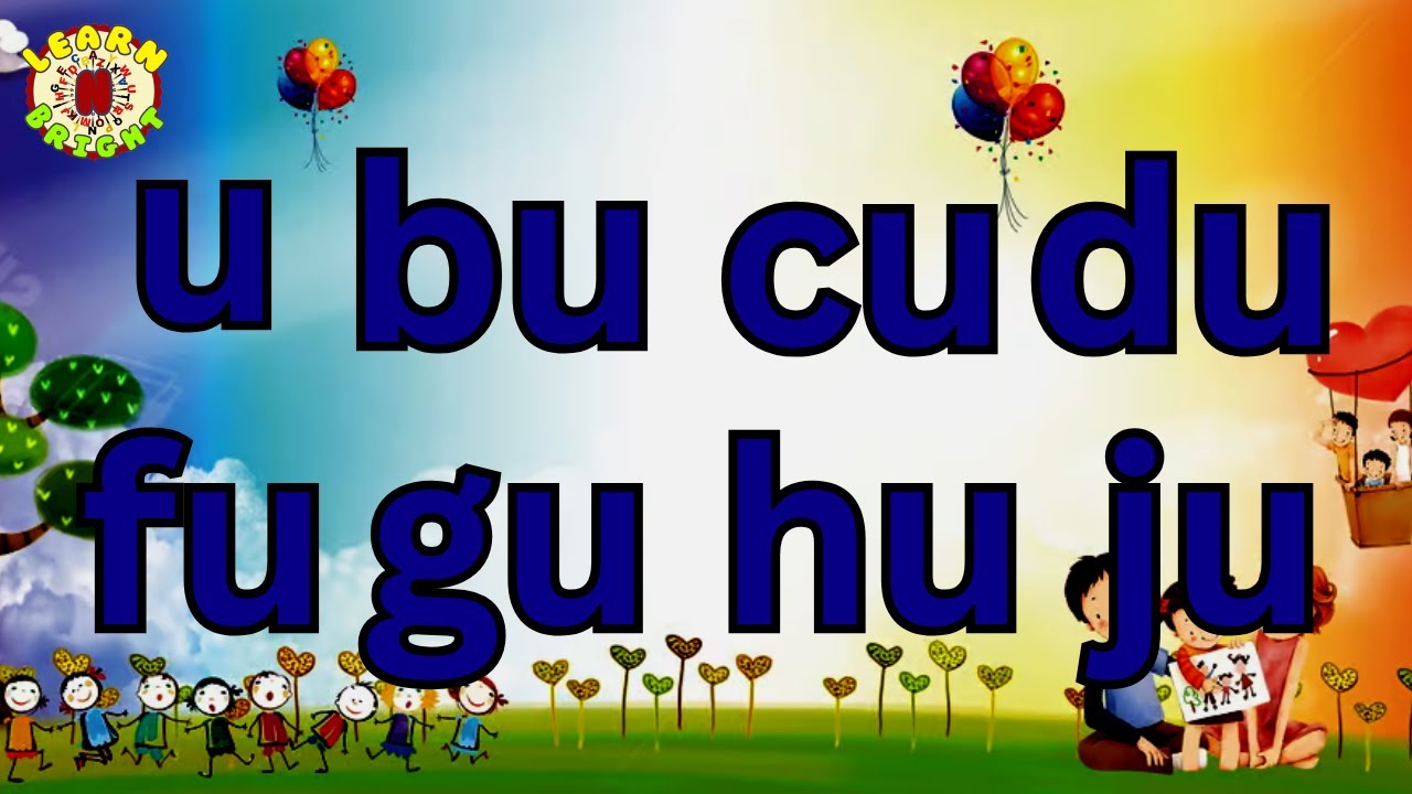 ABC Sounds for Kids | U Bu Cu Du | Fun Phonics Learning | Learn Letters ...