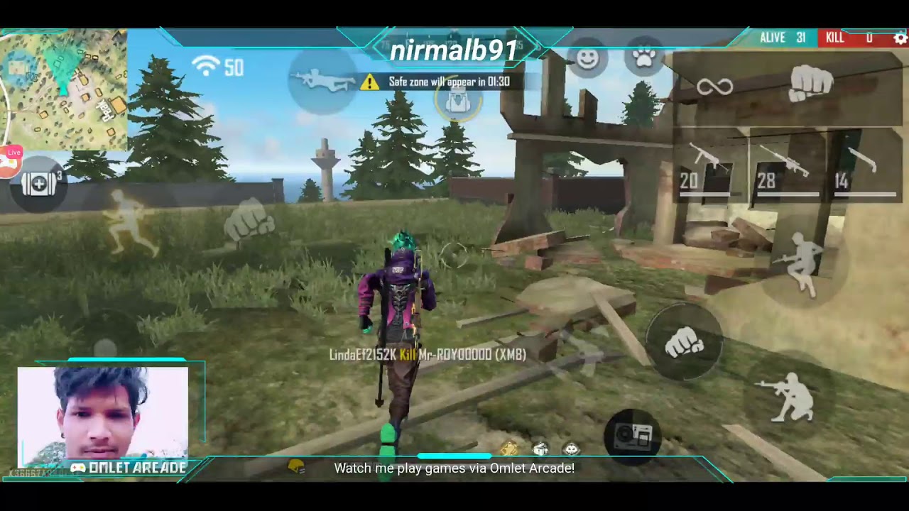 Garena free fire classic game play - YouTube