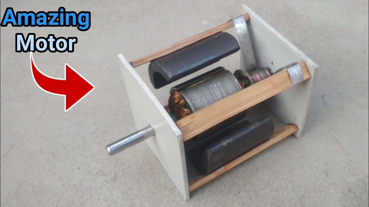 High Speed Motor | How To Make a Amazing Motor at home - YouTube