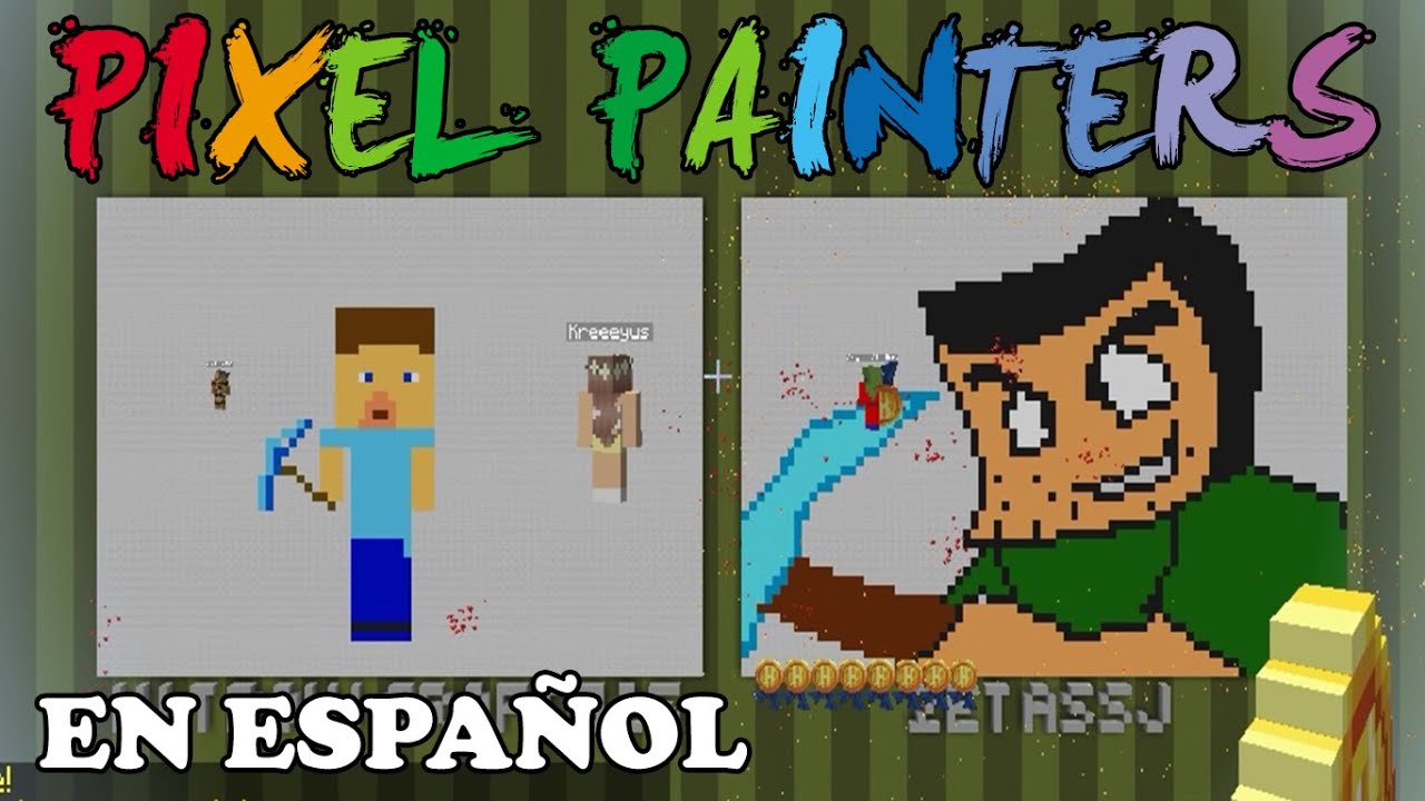 PIXEL PAINTERS : Un Build Battle de Dibujos ! - En Español | Hypixel ...