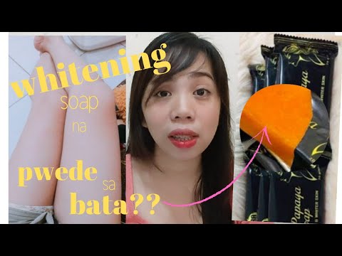WHITENING SOAP NA PWEDE SA BATA?|TRENDING NA SABON Ms Sungit - YouTube